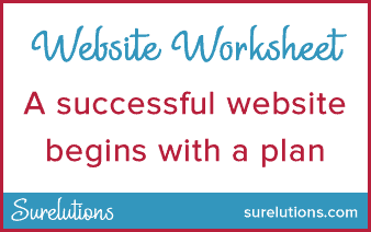 Website Worksheet | Surelutions